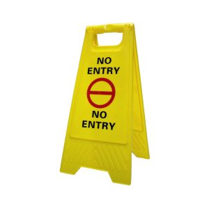 SAFETY FOLDABLE FLOOR SIGN BOARD STAND - The Leeden Store