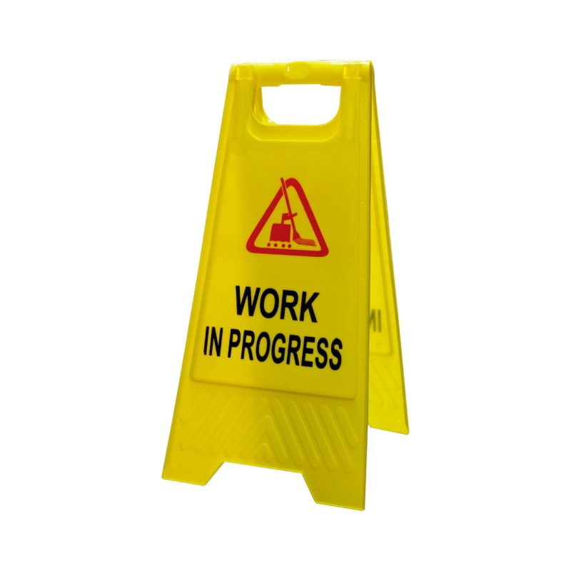 SAFETY FOLDABLE FLOOR SIGN BOARD STAND - The Leeden Store