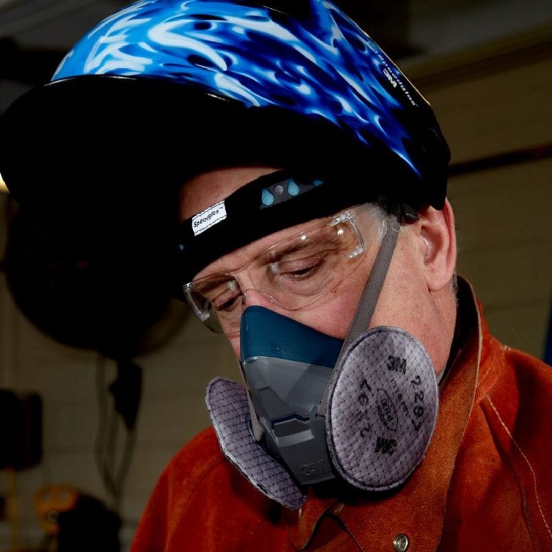 3M 3200 HALF FACEPIECE SINGLE CATRIDGE REUSABLE RESPIRATOR - The Leeden ...