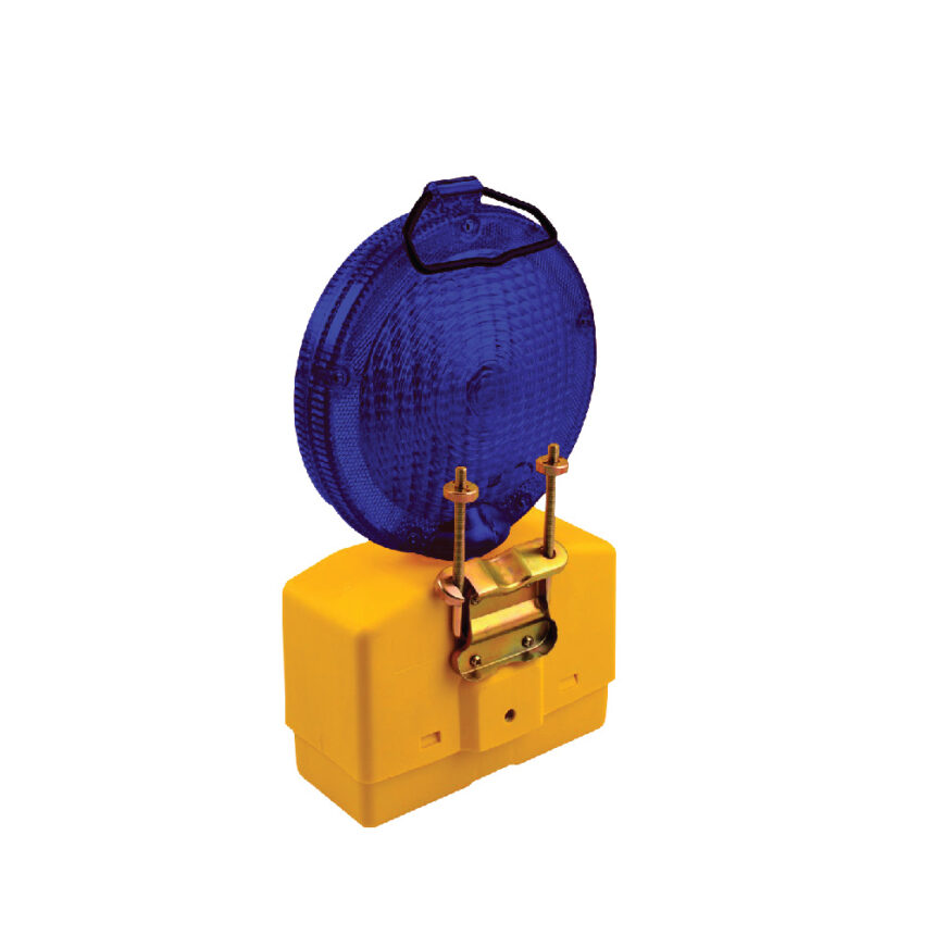 HERCULES 6V BATTERY HAZARD YELLOW WARNING LIGHT - The Leeden Store