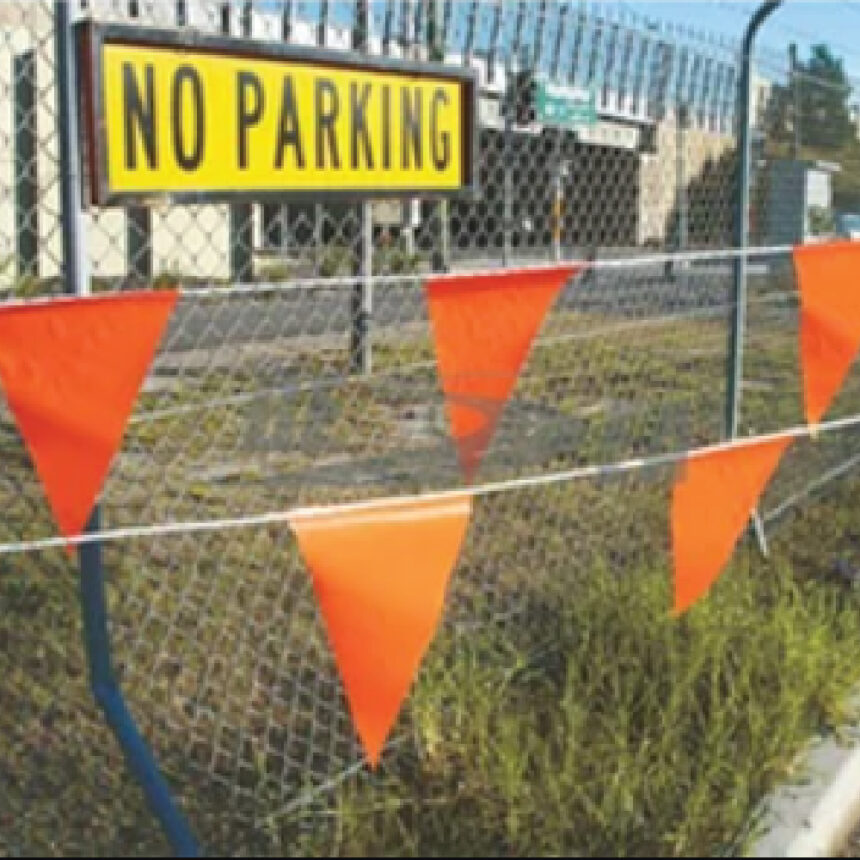 HERCULES TRIANGLE TRAFFIC CONE 30" - The Leeden Store