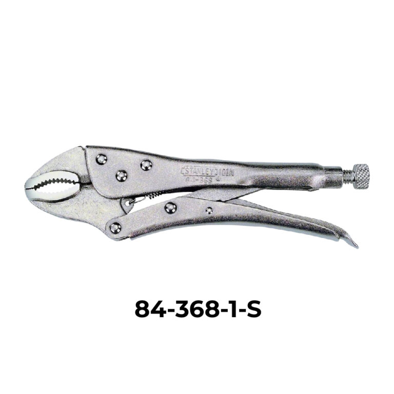 STANLEY 84-368-1-S LOCKING PLIERS 7'' - CURVED JAW - The Leeden Store